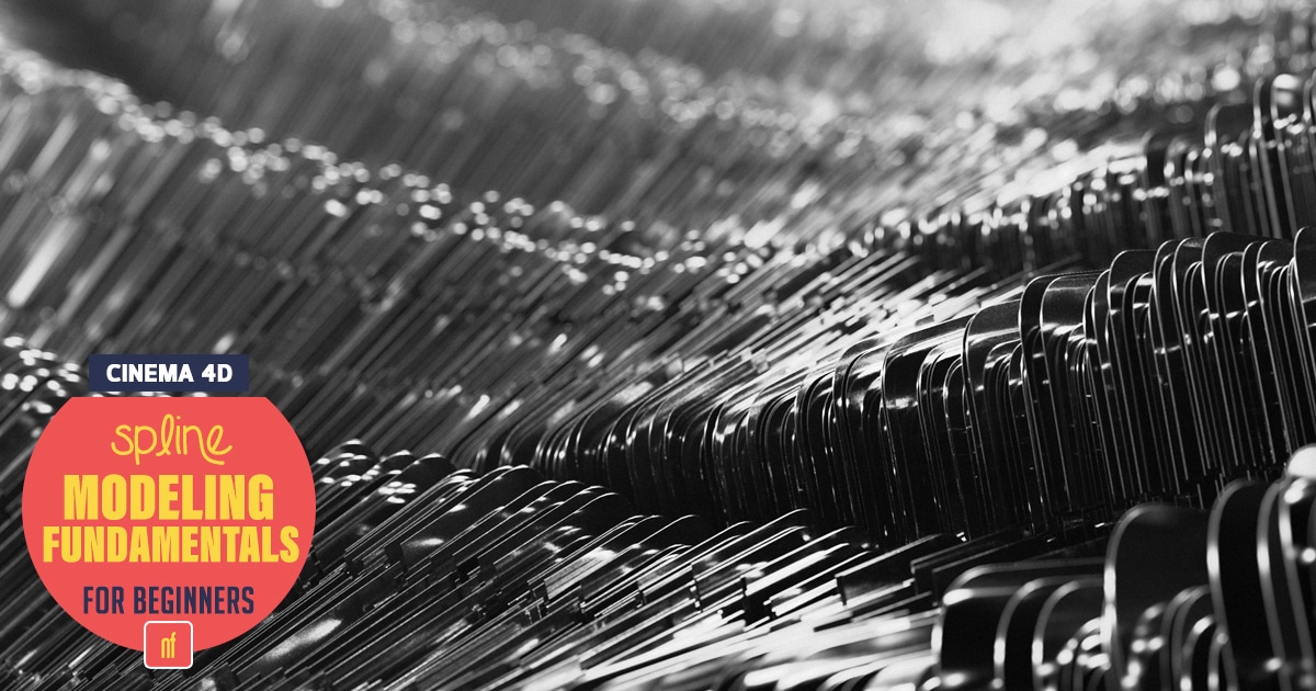 Spline Modeling Fundamentals in CINEMA 4D For Beginners